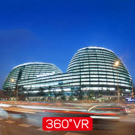 银河SOHO | 北京轻VR全景旅游助手_指尖上